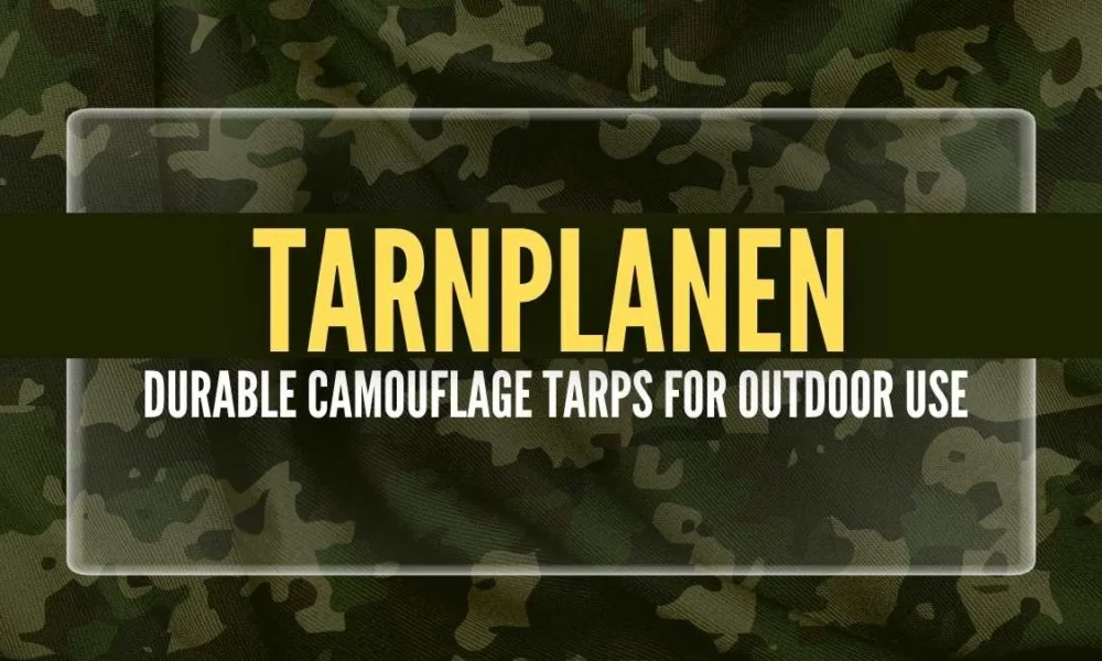 Tarnplanen: German Military-Grade Camouflage Tarps-Hellogreeting