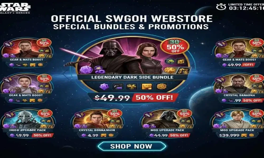 Official SWGOH Webstore: Special Bundles & Promotions